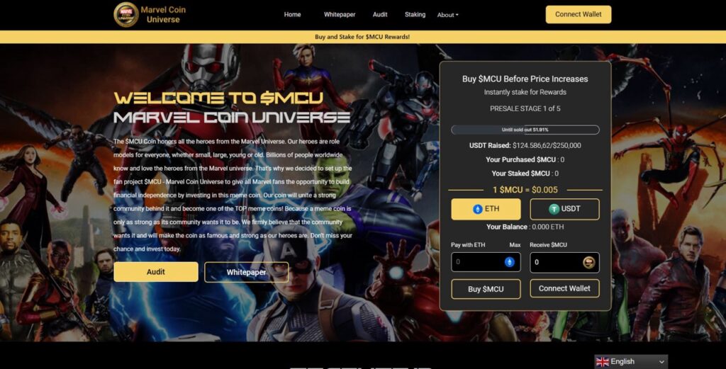 Marvel Coin Universe (MCU): Bridging Memes and Crypto for a Superheroic ...